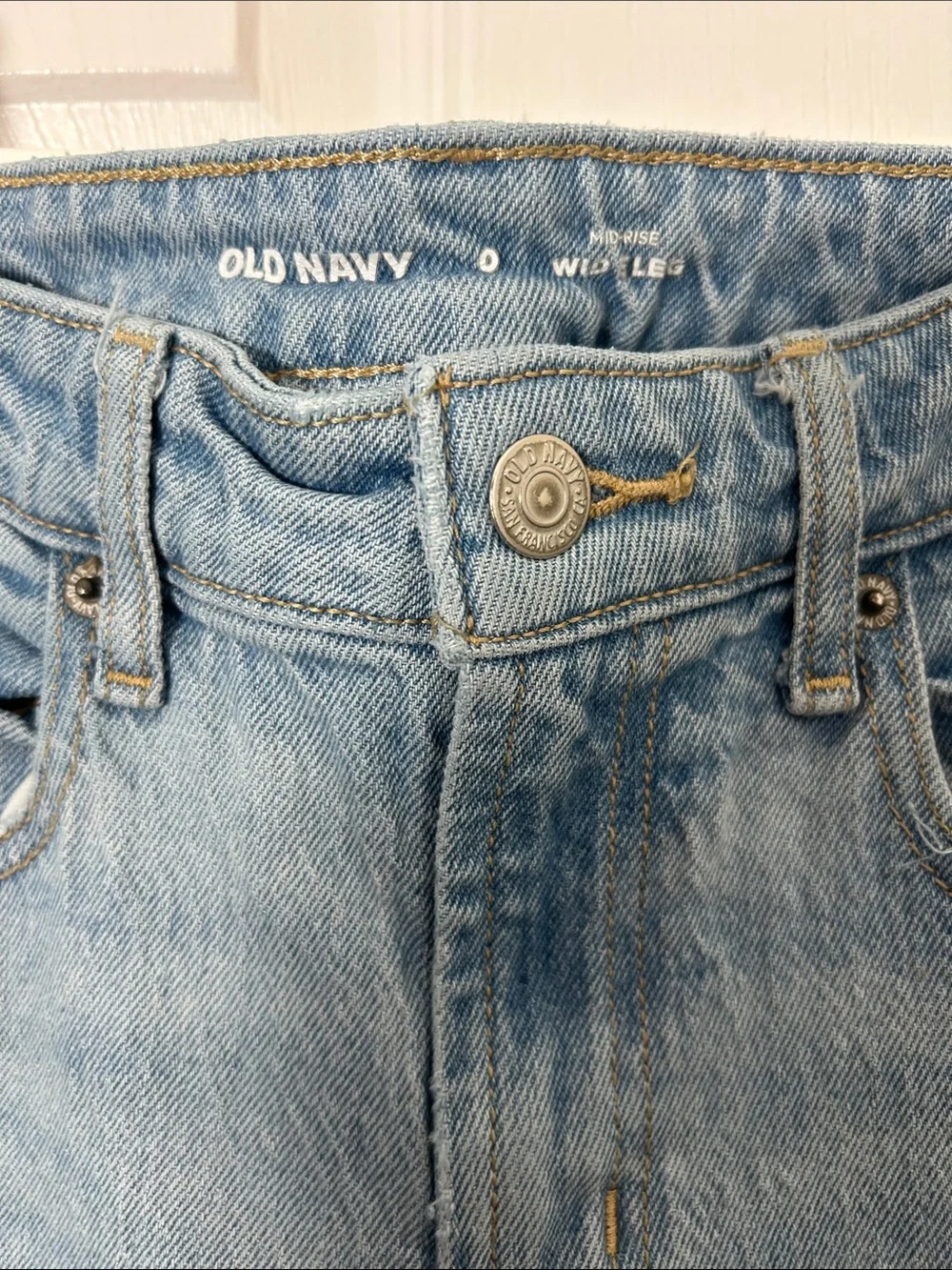Old Navy | Jeans | Old Navy Light Blue Wide Leg Jeans | Poshmark